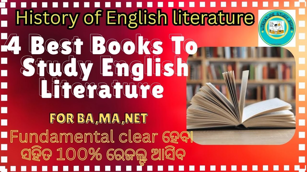 Best Books For English Literature Honours students|BA,MA,NET|Guide ...
