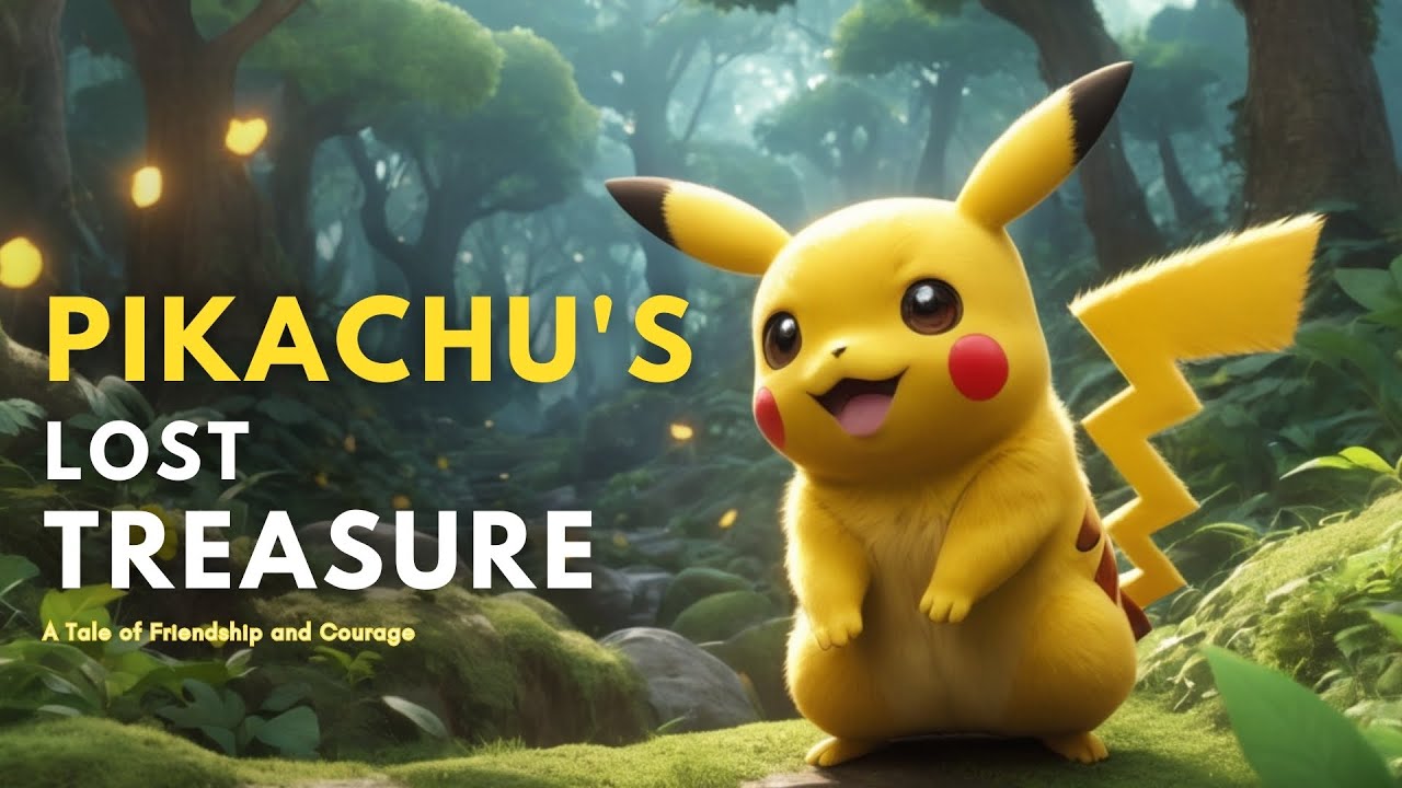 Pikachu's Lost Treasure: A Tale of Friendship and Courage | Bedtime ...