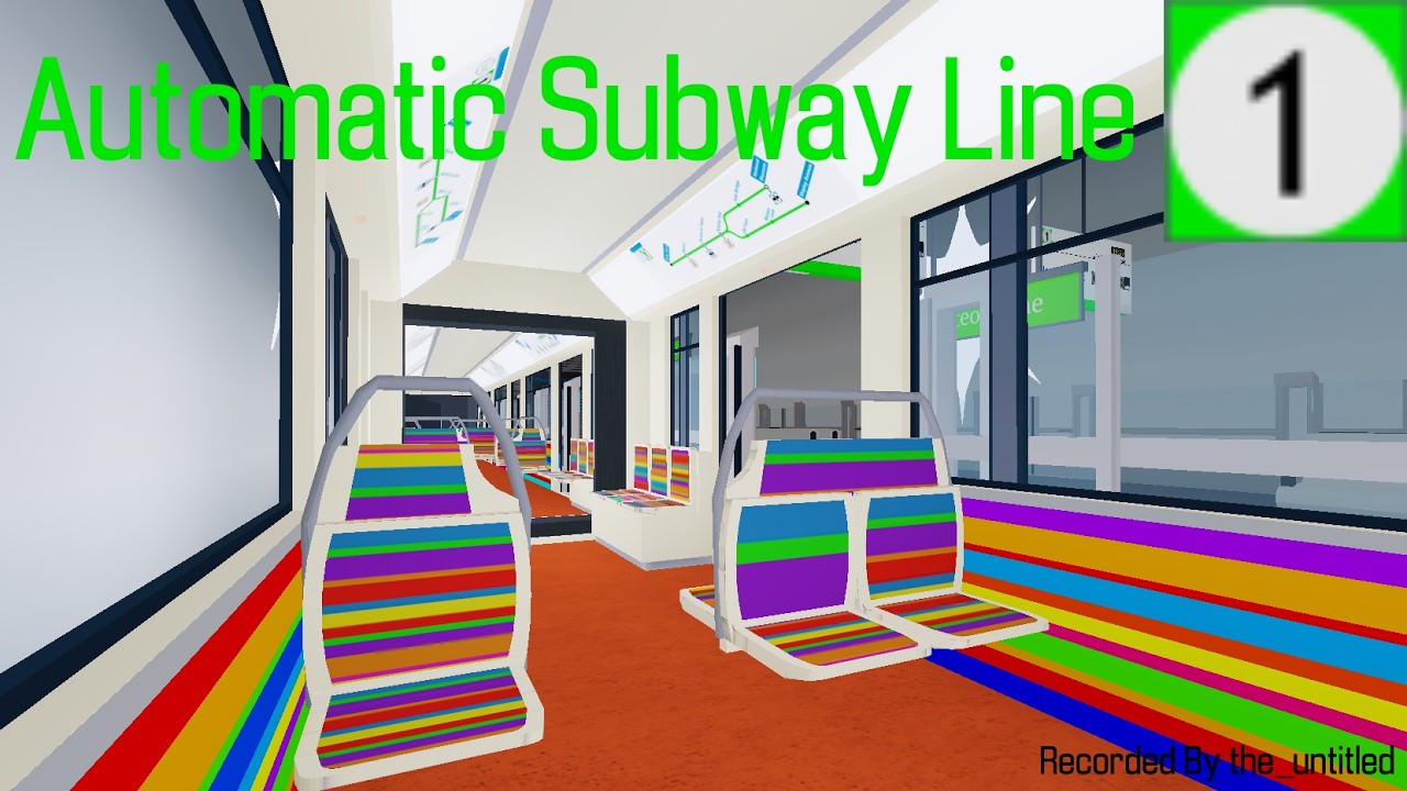 A Quick Trip on Line 1 | Roblox Automatic Subway - YouTube