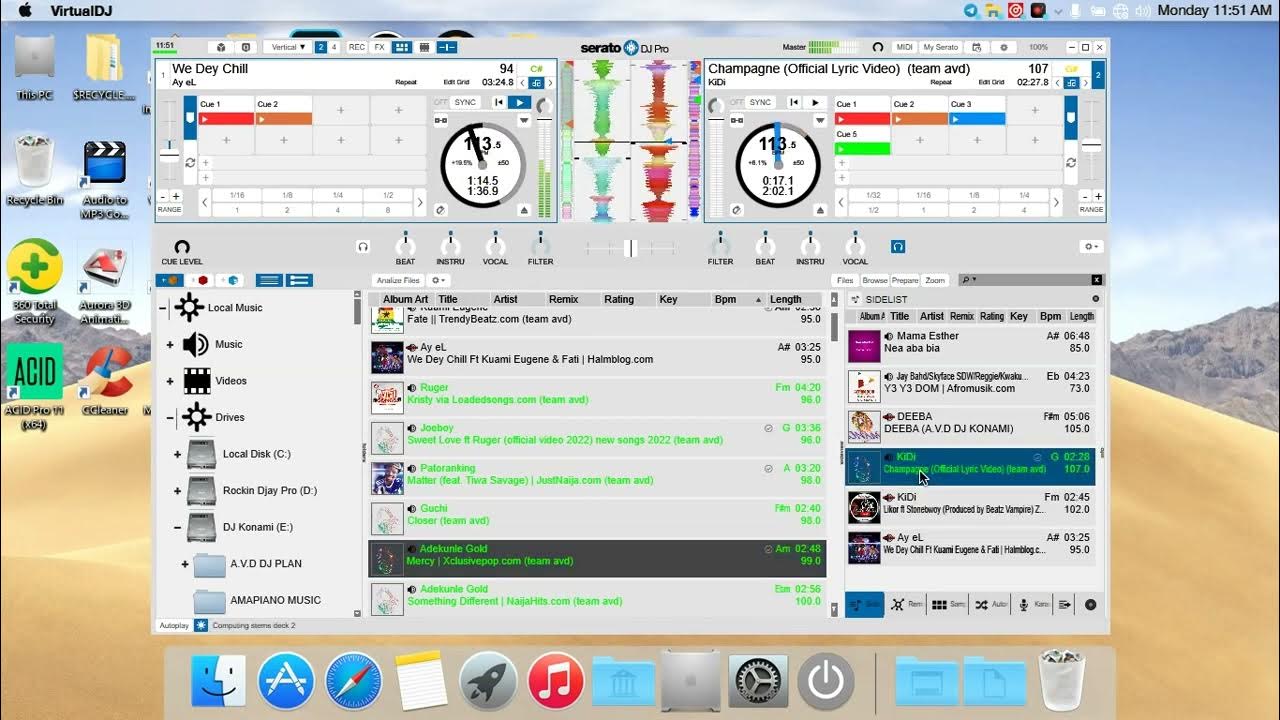 scratch and mix like pro with keyboard mapping - YouTube