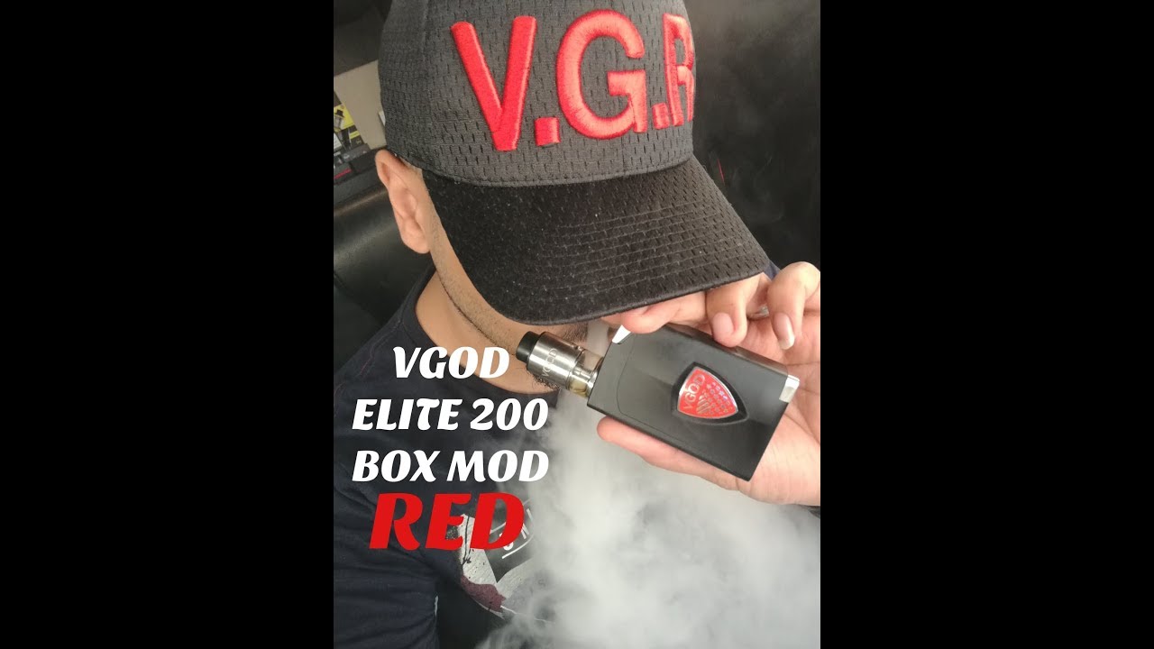 VGOD ELITE 200 BOX MOD reviewed by VAPE GEEKQ8 in ARABIC - YouTube