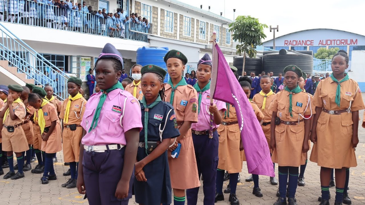 Scouts Launching the EAC FLAG @matende_chere - YouTube