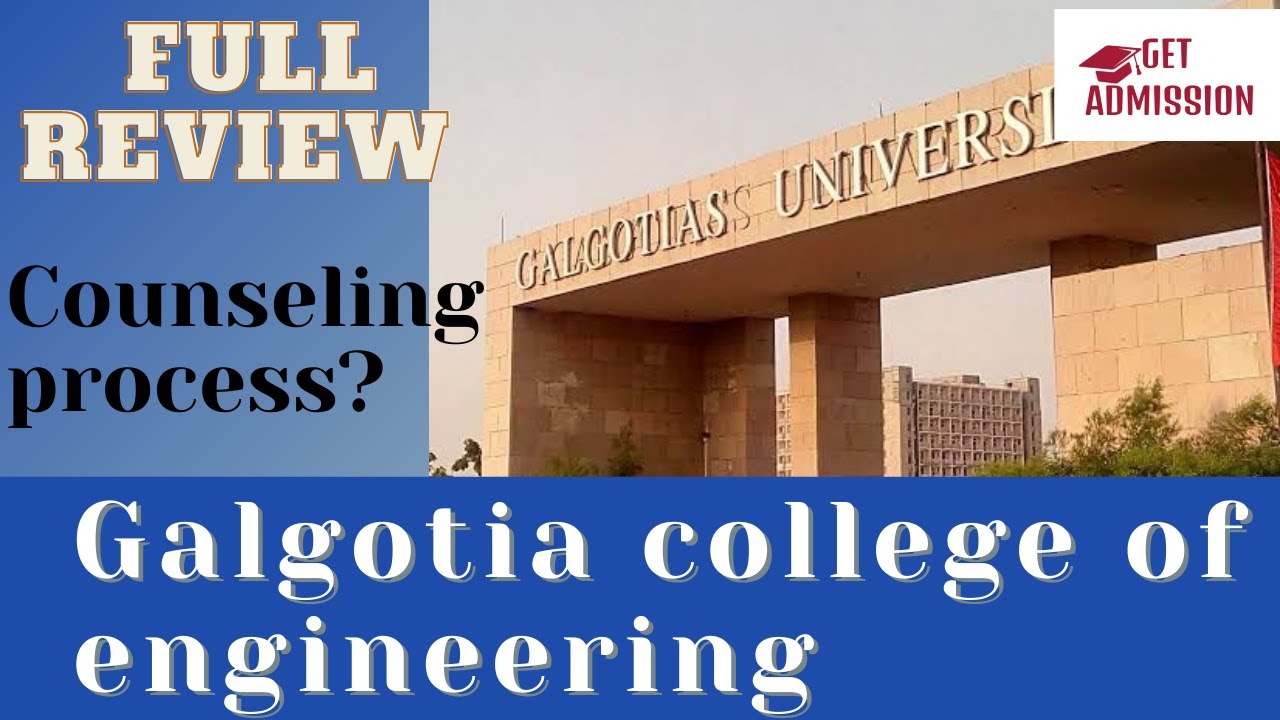Direct Admission in Galgotias College | Full review - YouTube