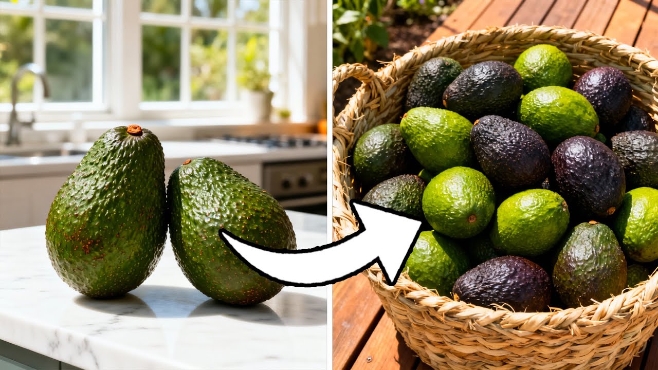 How to Grow Avocados From STORE Bought Avocados in Containers - YouTube