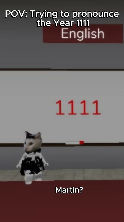 How do you pronounce the year 1111? - YouTube