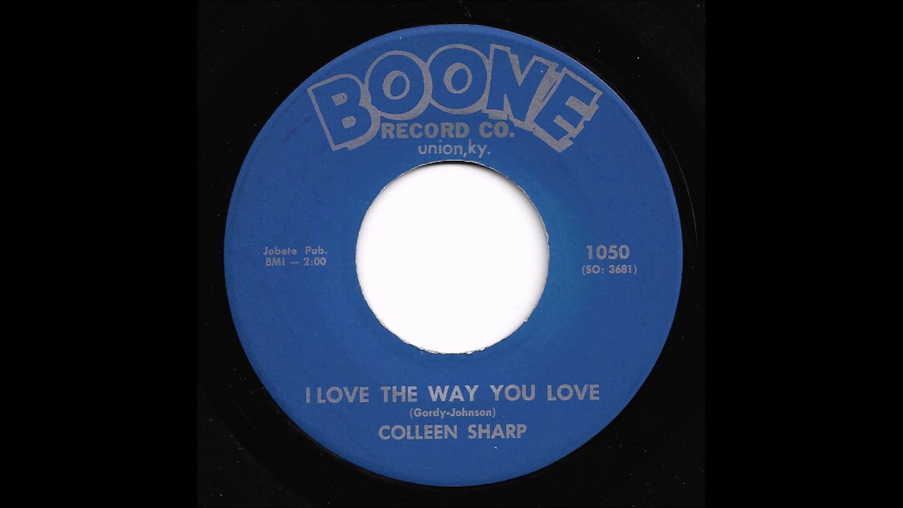 Colleen Sharp - I Love The Way You Love - YouTube