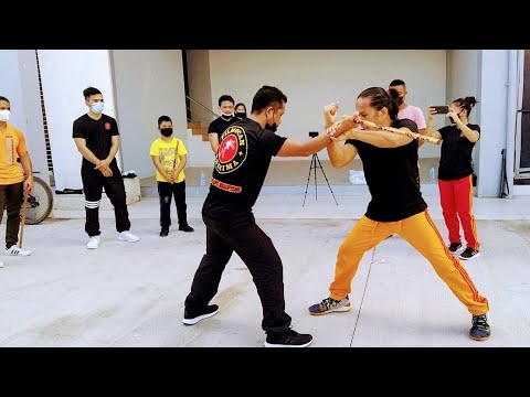 Pangamot the traditional defense of pilipino martial art. - YouTube