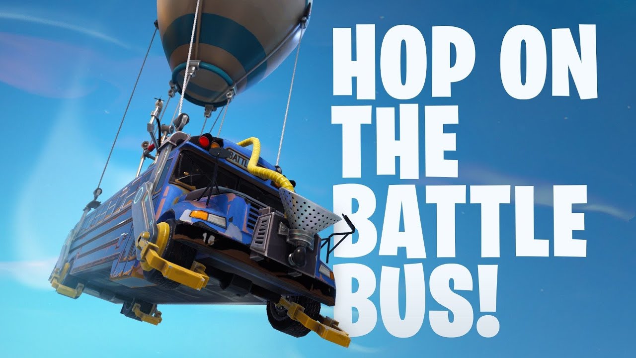 ARE YOU READY FOR THE FORTNITE PARTY BUS! - YouTube