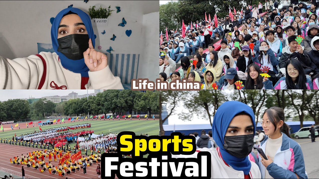 PAKISTANI IN CHINA 🇨🇳🇵🇰: Chinese University Sports Festival Event while ...