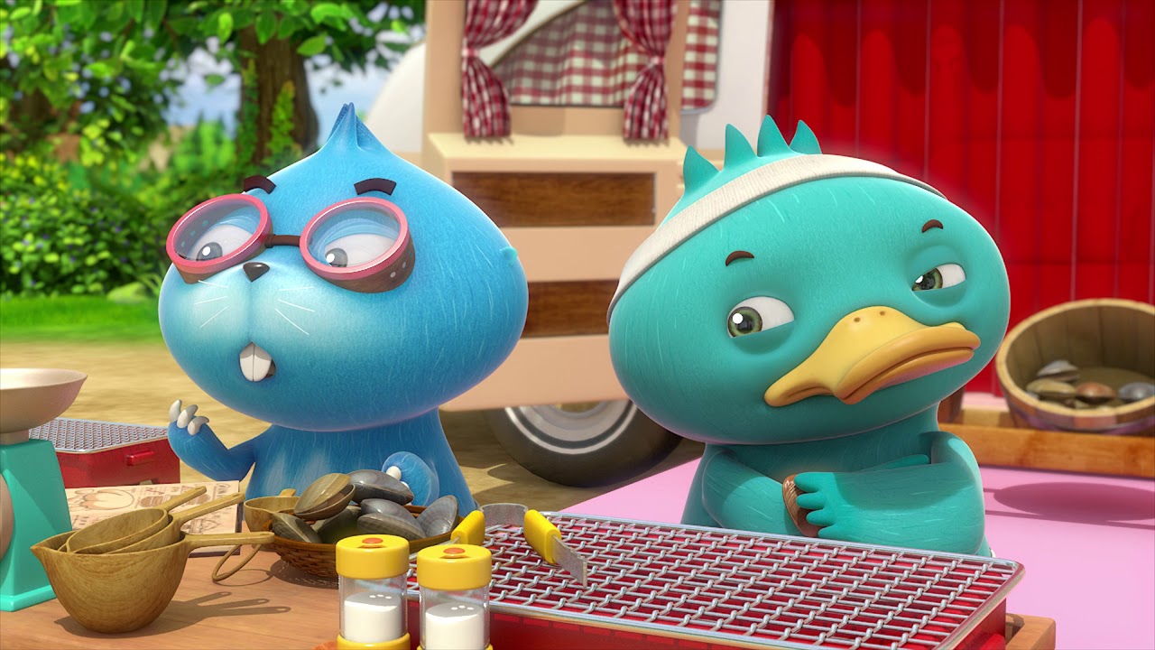 EP21. Camping Cook-off! -Kids Cooking Contest- Duda Dada Official ...