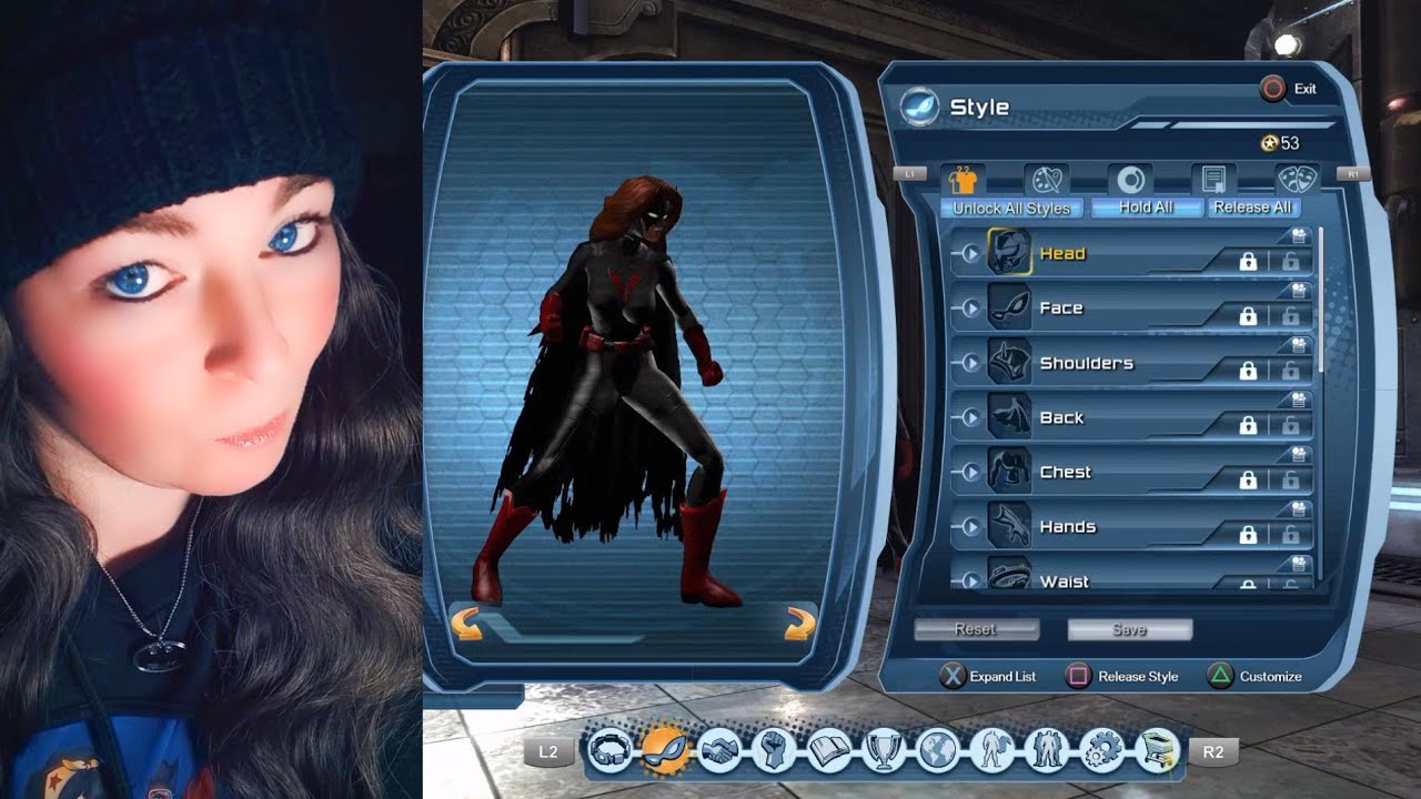 DCUO: Character Creation - Bat Woman - YouTube