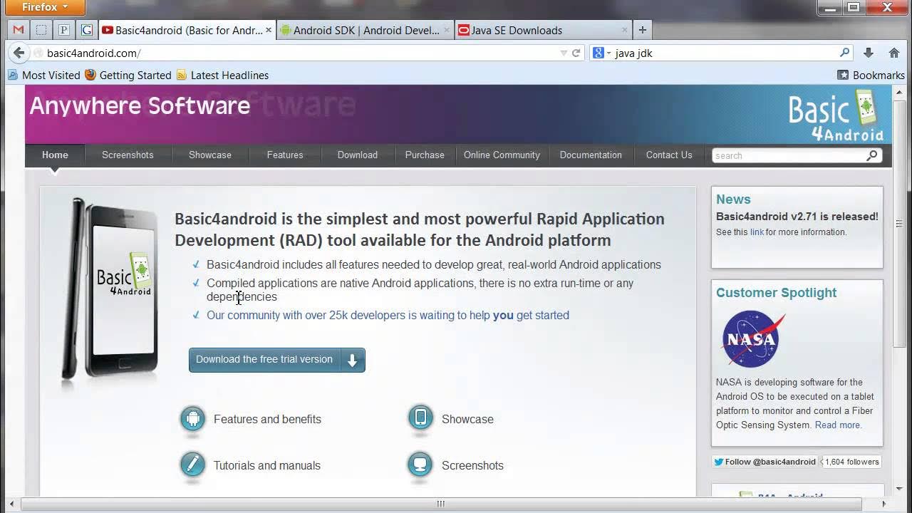 LearnB4a 2013 Install Basic4android B4a Learn How To build your own Android App Quickly and ...