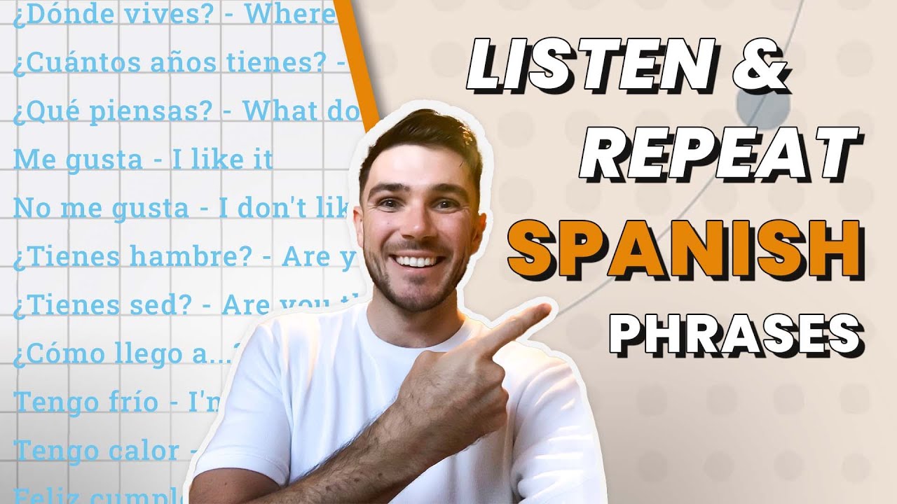 150 Spanish Phrases for Everyday Life | Listen, Repeat & Learn - YouTube
