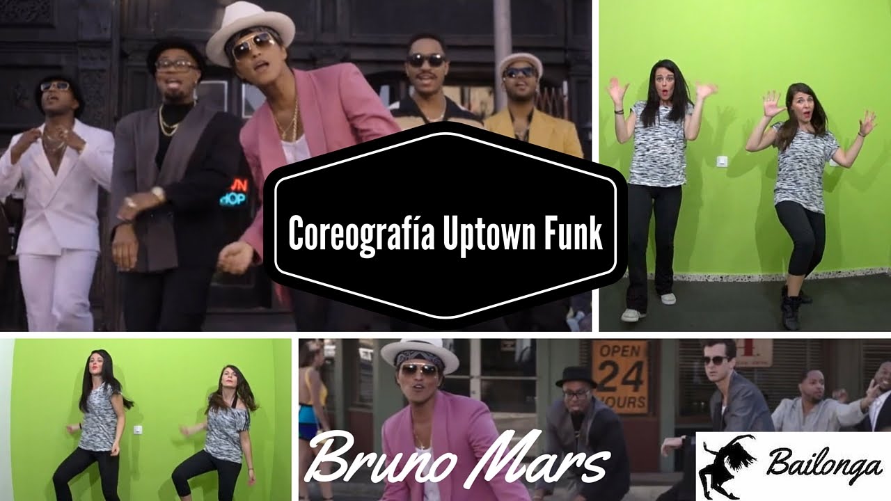 Tutorial coreografia uptown funk - YouTube