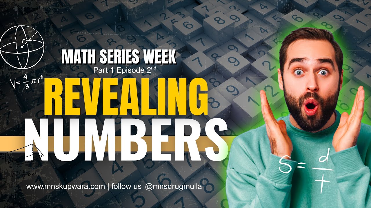 Math Series Classes | Revealing Numbers | Part 1 Episode 2nd | Math ...