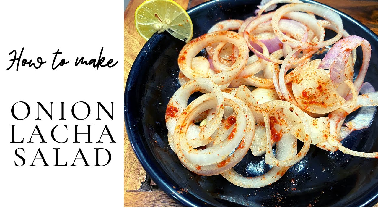 Laccha Onion Salad | Dhaba Style | Onion Salad Dhaba Style/ Pyaz ki ...