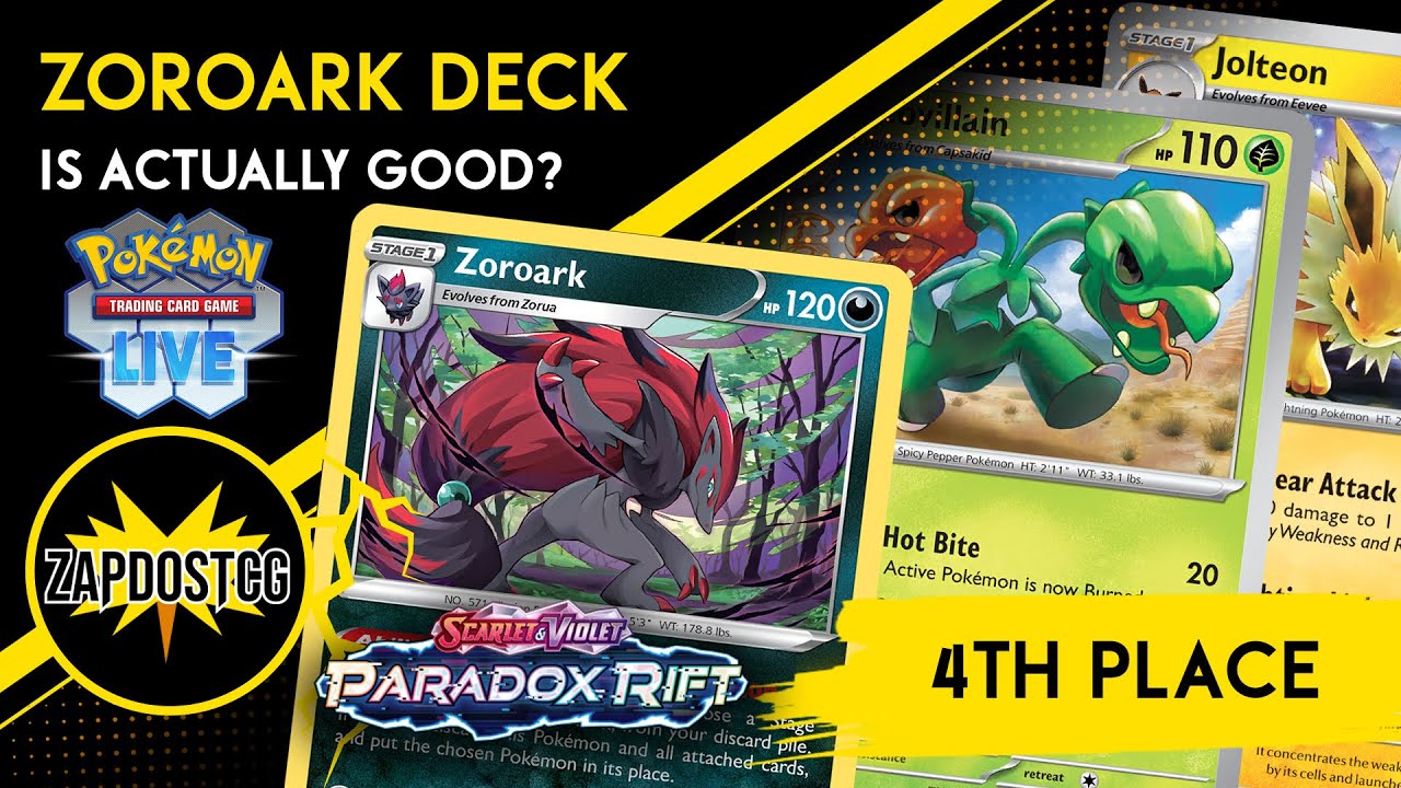 4th Place Zoroark Tool Box Deck ALMOST WON Tournament! (Pokemon TCG ...