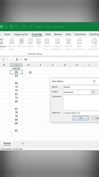 Excel Mind Blowing Hacks | Advanced Excel Tips & Tricks | Naming Range - YouTube