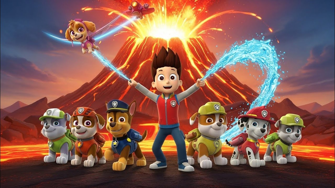 PAW Patrol: Sky-High Volcano Rescue Mission! 🌋🚁 - YouTube