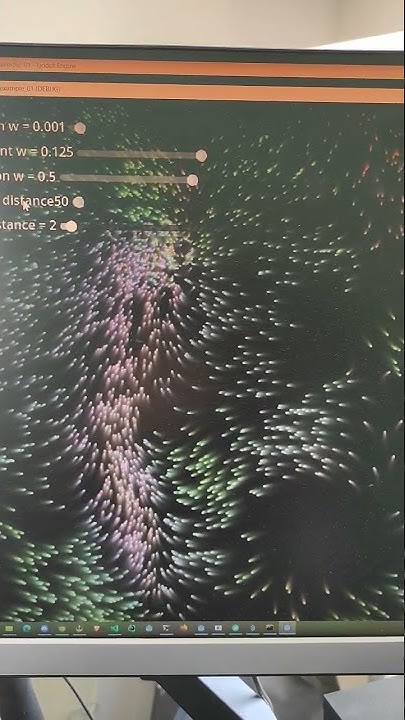 boids simulation (5k particles)! Godot 4 + compute shaders #shorts - YouTube