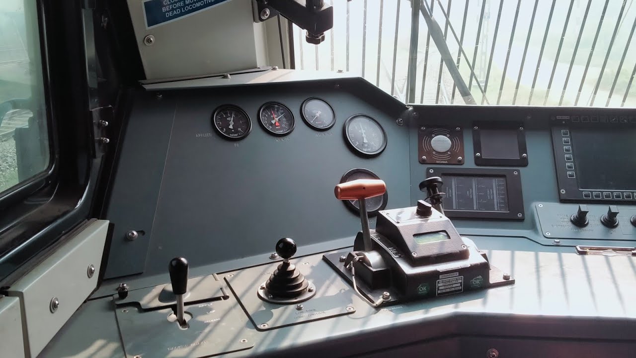 locomotive#wag#wag 12 locomotive cab ride#ac power#wag 12#indian ...