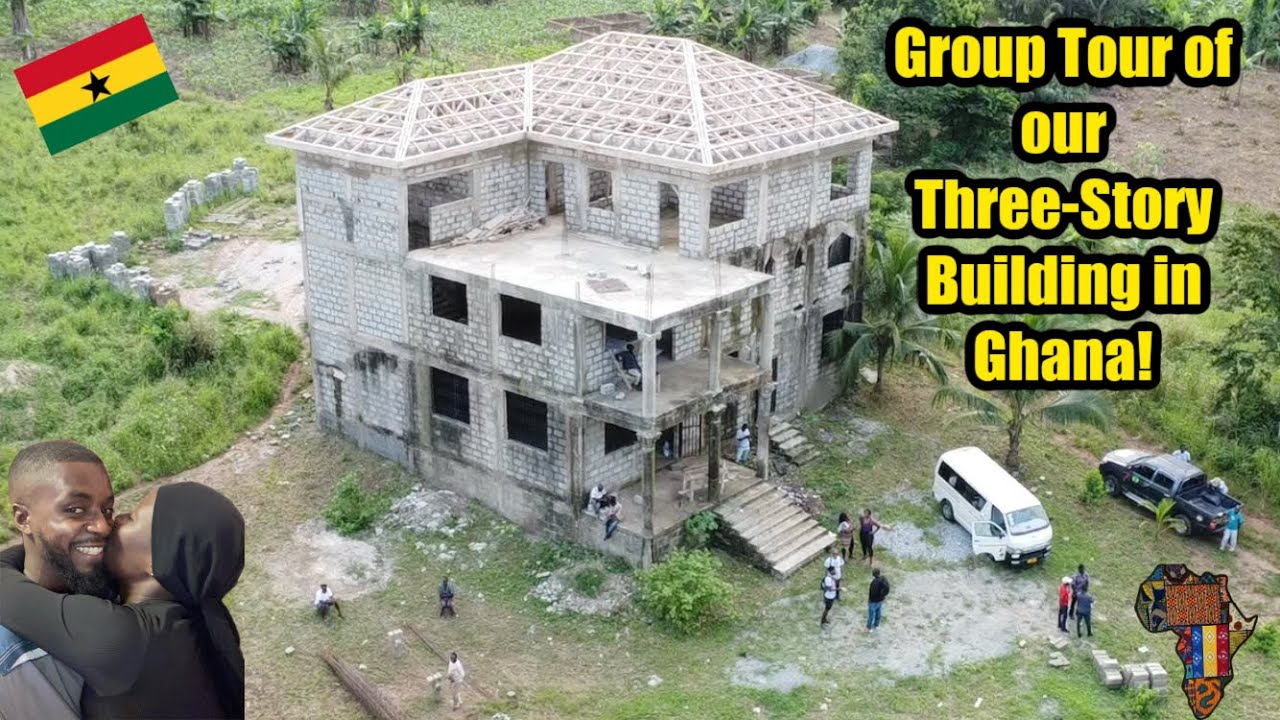 FULL WALKTHROUGH of our Three Story Building in Ghana! (Group Tour ...