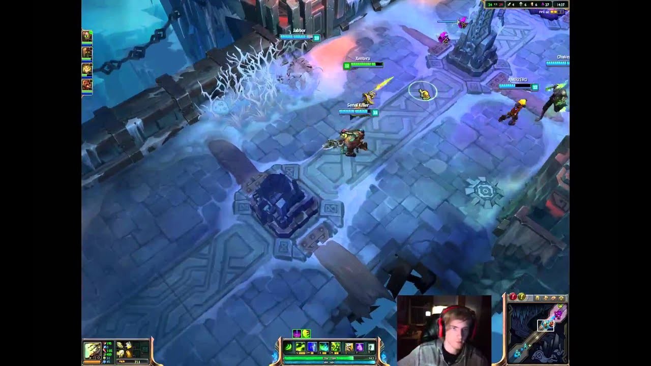 league of legends play aram Master Yi 1 S4 - YouTube