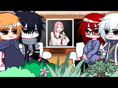 ✨Team Taka react to Sakura and Sarada part 1/2 (Sasusaku🖤🌸)✨