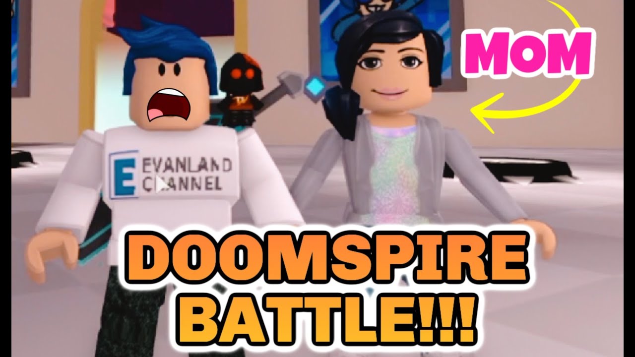 PLAYING SUPER DOOMSPIRE BRICKBATTLE WITH MY MOM || MOTHER'S DAY SPECIAL ...