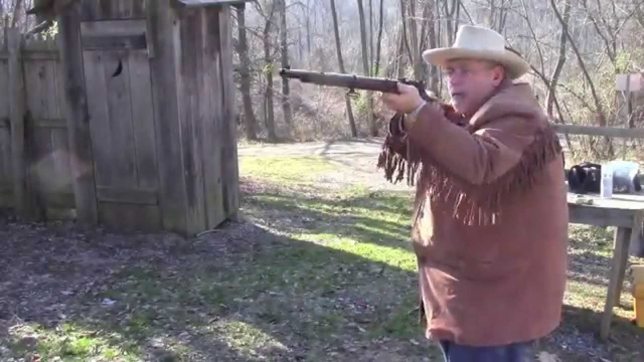 Shooting the 1865 Spencer Rifle.mov - YouTube