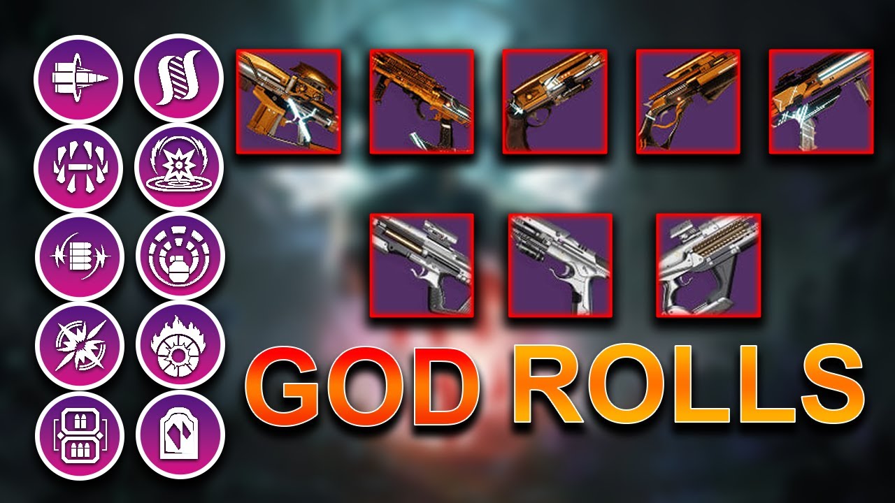 ALL New Episode Echoes Weapon Rolls (New Archetypes & New Traits ...