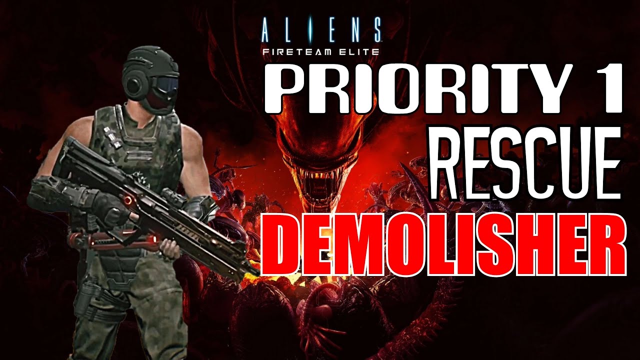 Aliens Fireteam Elite| Priority 1: RESCUE Demolisher's campaign - YouTube