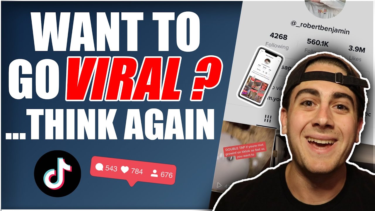WHY I DON’T Want To Go Viral on TikTok (And You Shouldn't Either) - YouTube