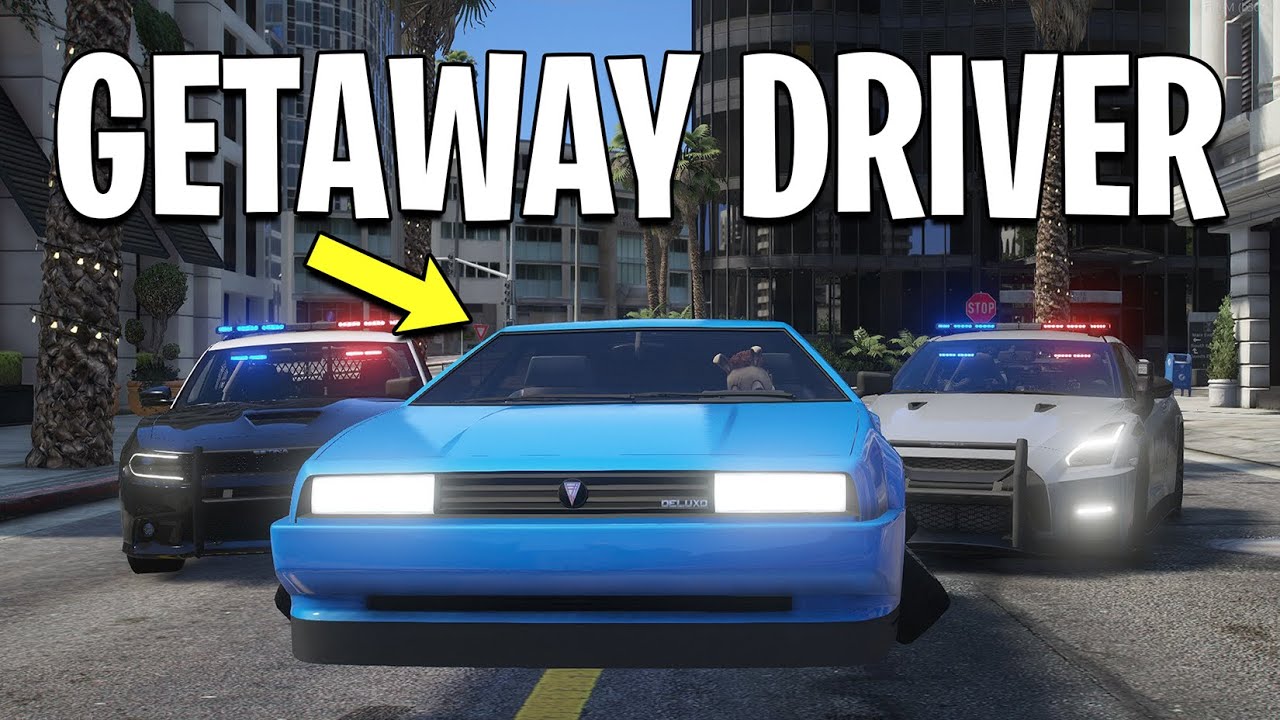 I Became A Getaway In A Flying Car on GTA 5 RP - YouTube