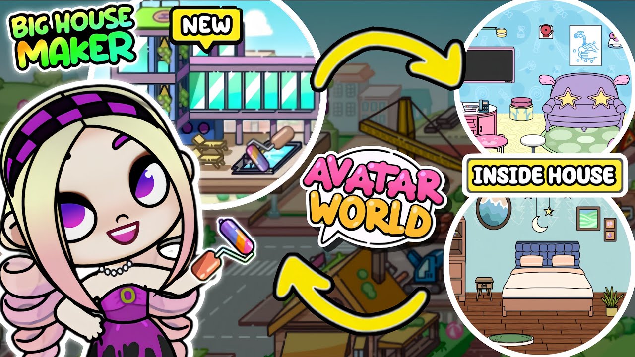 NEW BIG HOUSE MAKER UPDATE IN AVATAR WORLD | NEXT UPDATE IN AVATAR ...