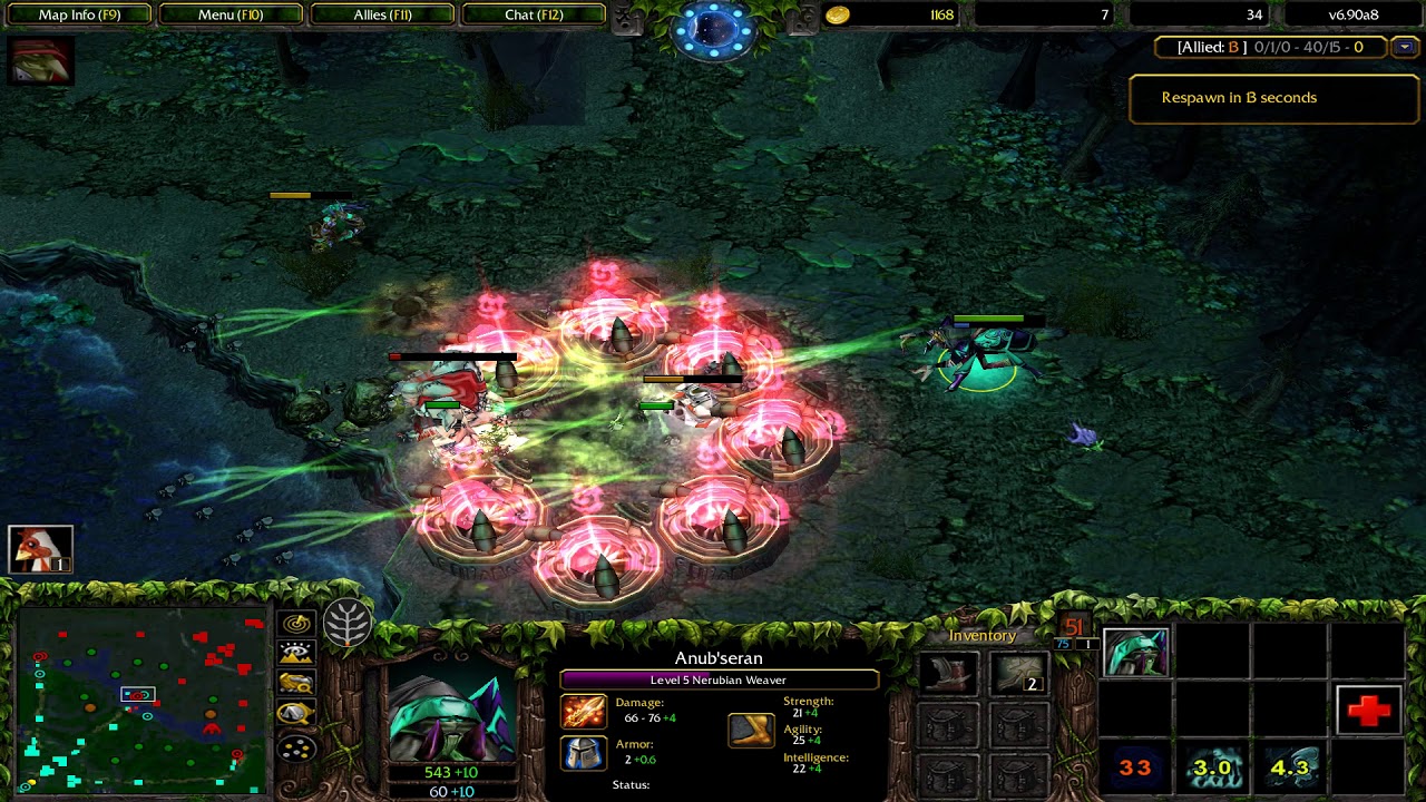 Dota 1 - Tinker, the 20 finger hero - YouTube