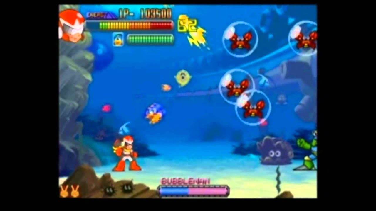 Classic Gamer: Robot Masters - Power Fighters 2 Bubble Man - YouTube