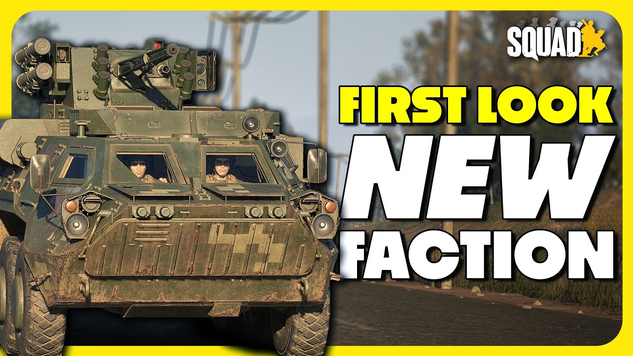 First LOOK at the NEW FACTION coming to Squad! - YouTube