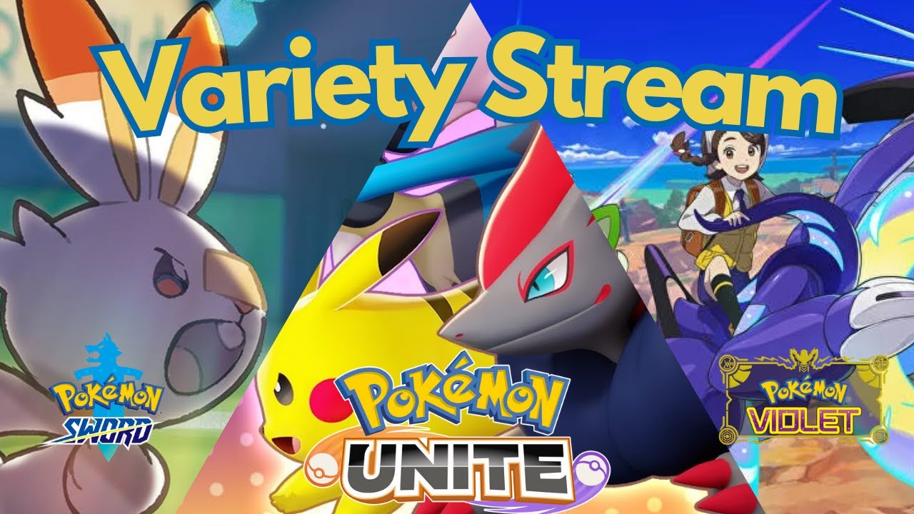 Pokemon Variety Stream, come hang out with us! - YouTube