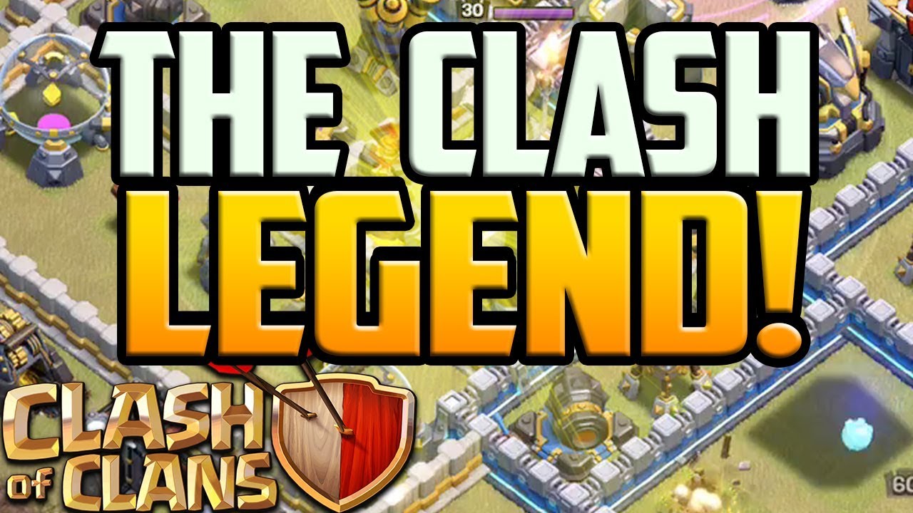 The FIRST 'LEGEND' in Clash of Clans! - YouTube