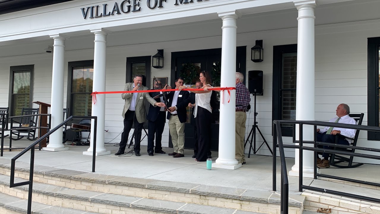 Marvin Village Hall Ribbon Cutting Ceremony - September 1, 2022 - YouTube
