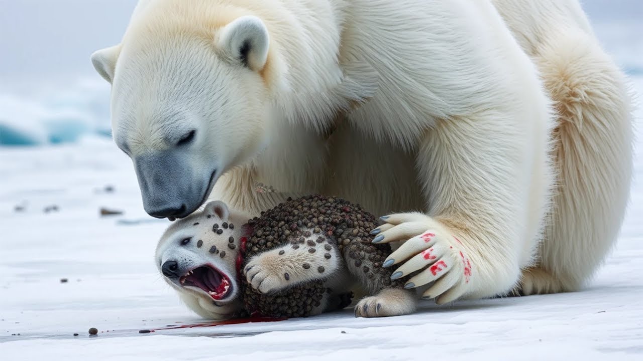 Baby Bear Suffers Pain From Millions of Barnacles Clinging To It, What ...