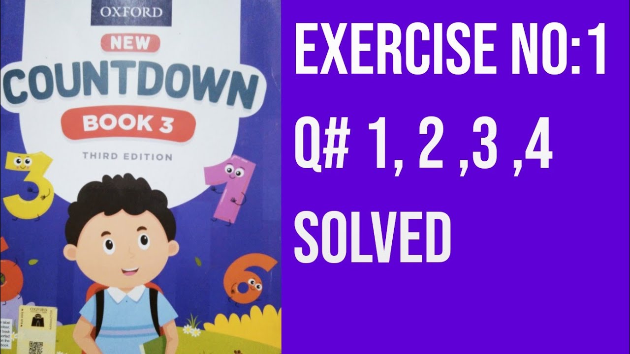 Grade 3 || Exercise # 1 || New Countdown Book 3 || Solved Exercises ...