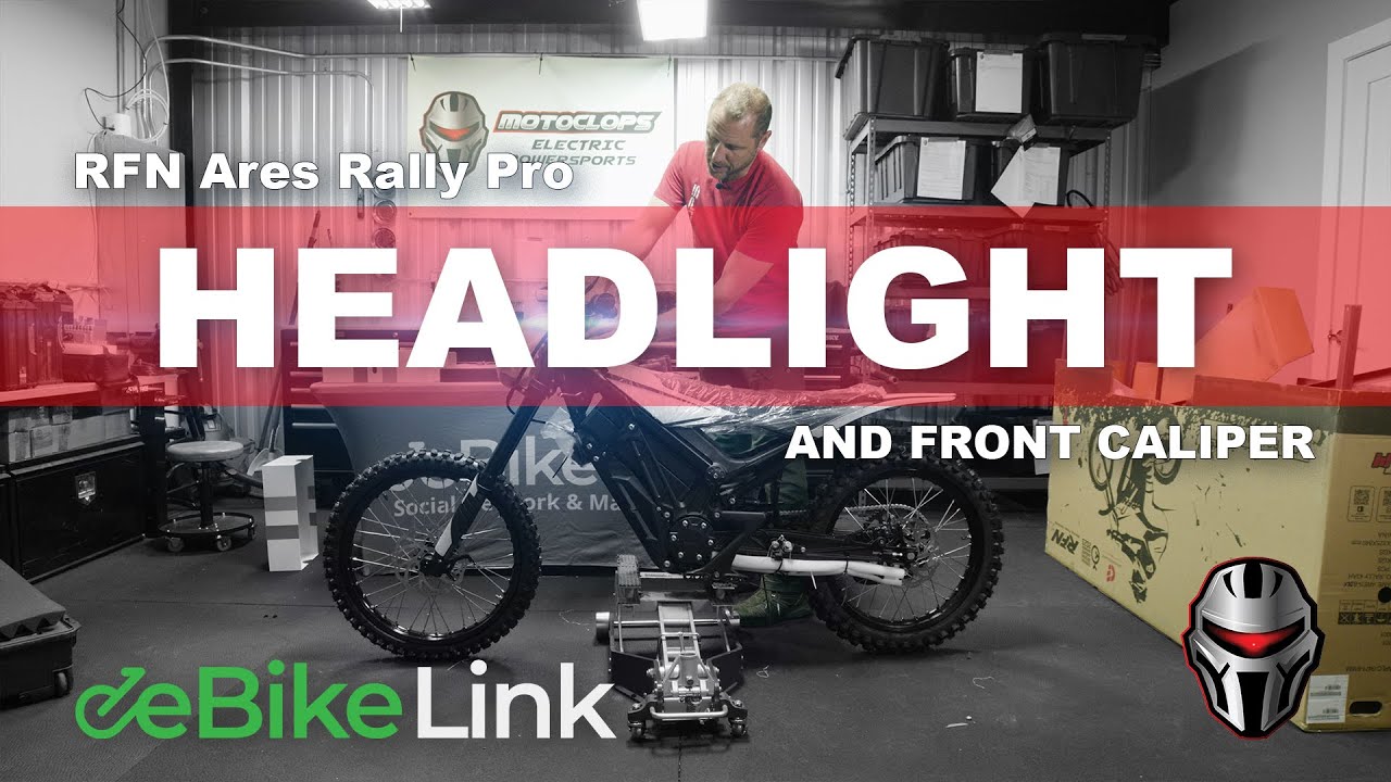 RFN Ares Rally Pro Unboxing (Part 3) - Headlight and Front Caliper ...