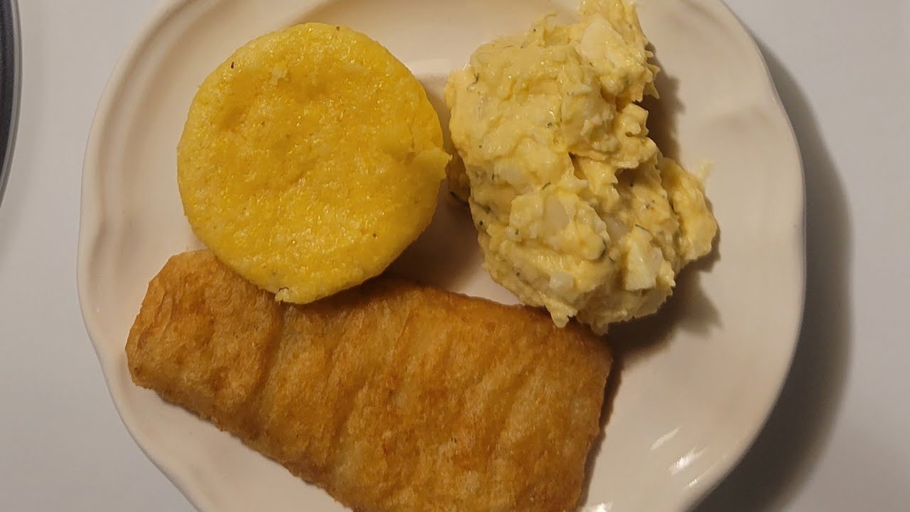 10/29/2024: Baked Fish Fillets, Deviled Egg Potato Salad, and Cornbread ...