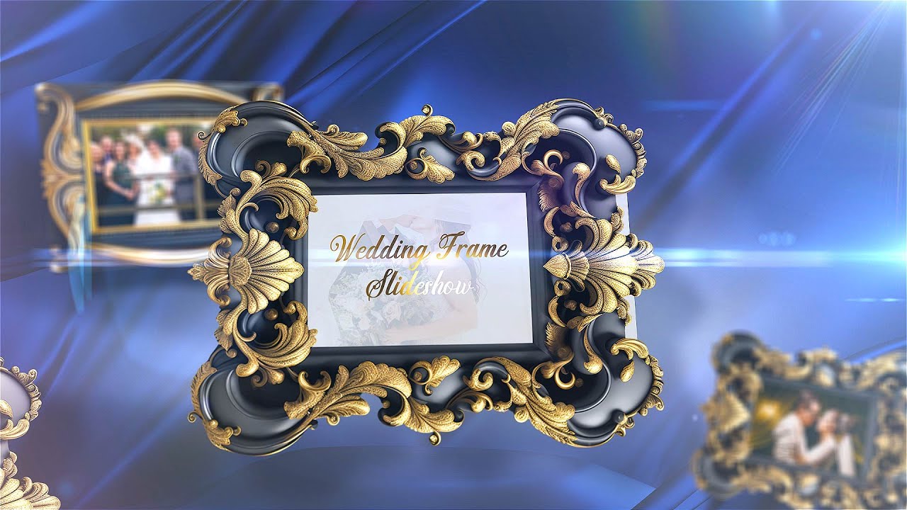 Pre Wedding 3D Frame Album Design Slideshow After Effects Template ...