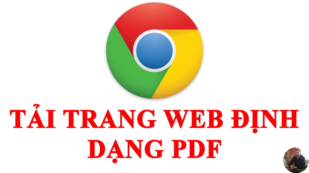 Cách tải trang web theo định dạng PDF - YouTube