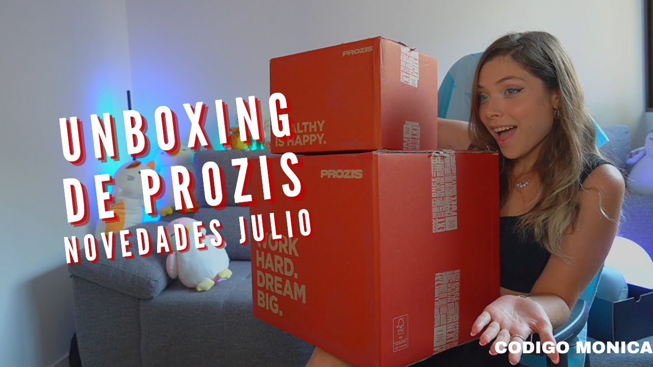 NOVEDADES UNBOXING JULIO PROZIS CODE “MONICA” leggings, proteínas ...
