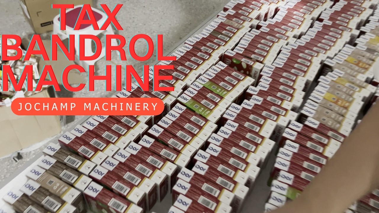 Next-Generation Bandrol Machine for Tobacco and Alcohol Stamp Gluing ...