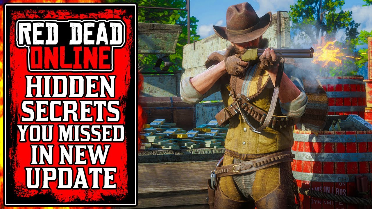 All HIDDEN DETAILS You MISSED in Rockstar's NEW Red Dead Online UPDATE ...